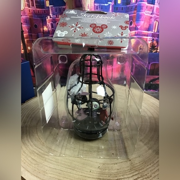 Disney | Holiday | Disney Lock Shock Barrel Sketchbook Ornament The ...